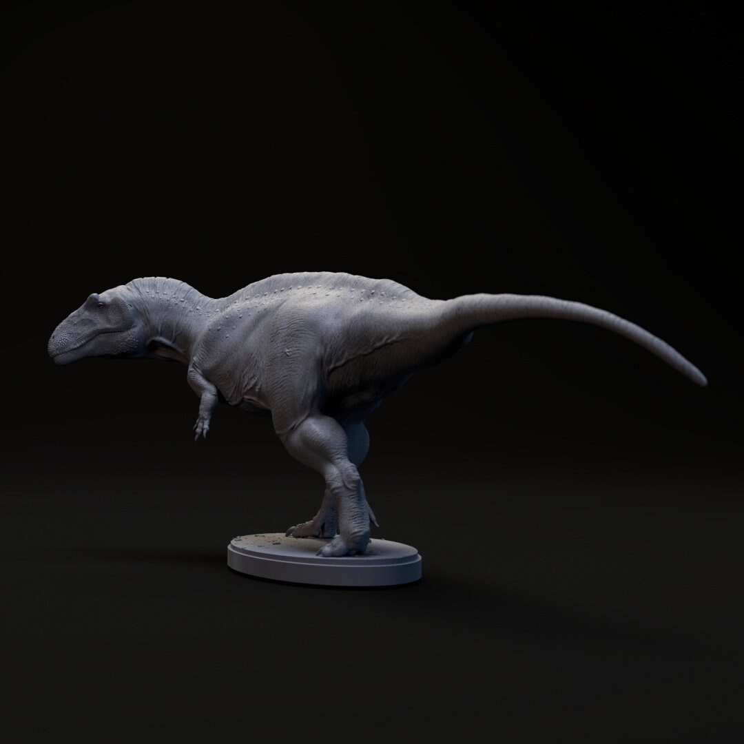 Acrocanthosaurus Model 1:35 Scale – 3D Resin Printed Dinosaur Miniature ...