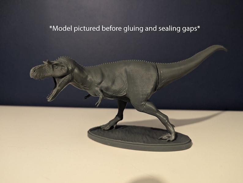 Gorgosaurus 3D Resin Model – Unpainted Dinosaur Miniature, Tabletop ...