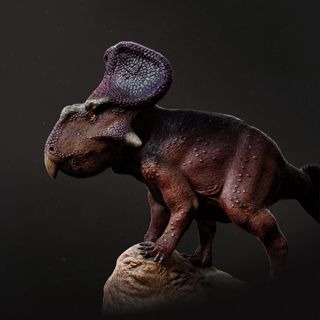 Protoceratops Standing 1:20 Scale - Exceptional 3D Resin Printed Miniature Model | Dinosaurs ...