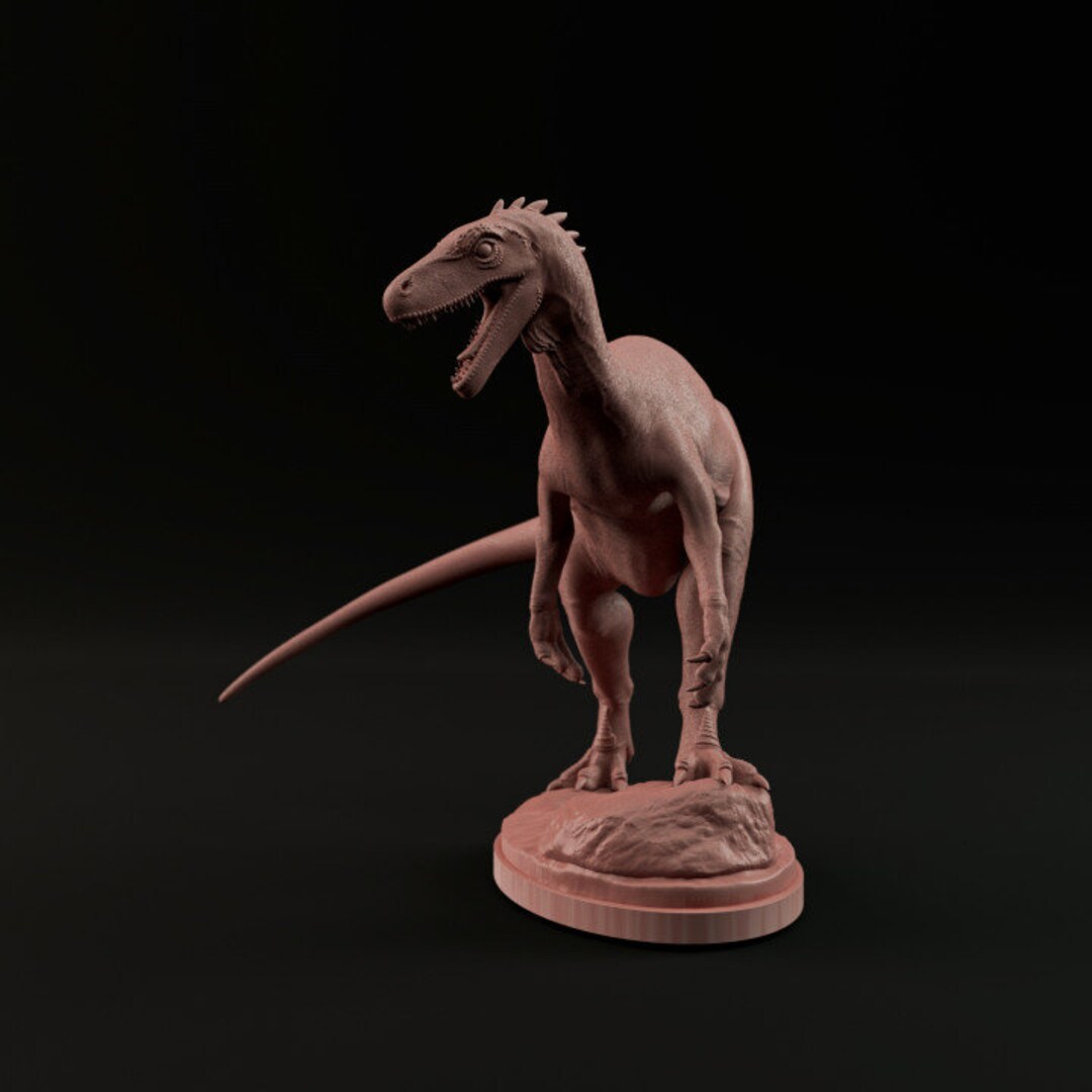 Herrerasaurus 1:35 Scale Model - Exceptional 3D Resin Printed Miniature ...