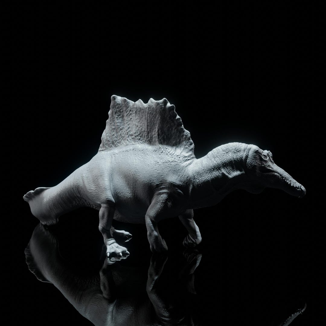 Spinosaurus Walking 1:35 Scale Model - Exceptional 3D Resin Printed ...