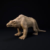 Crystal Palace Creature Print - Dinosaurs, Sphinx, Gorilla, Statues ...