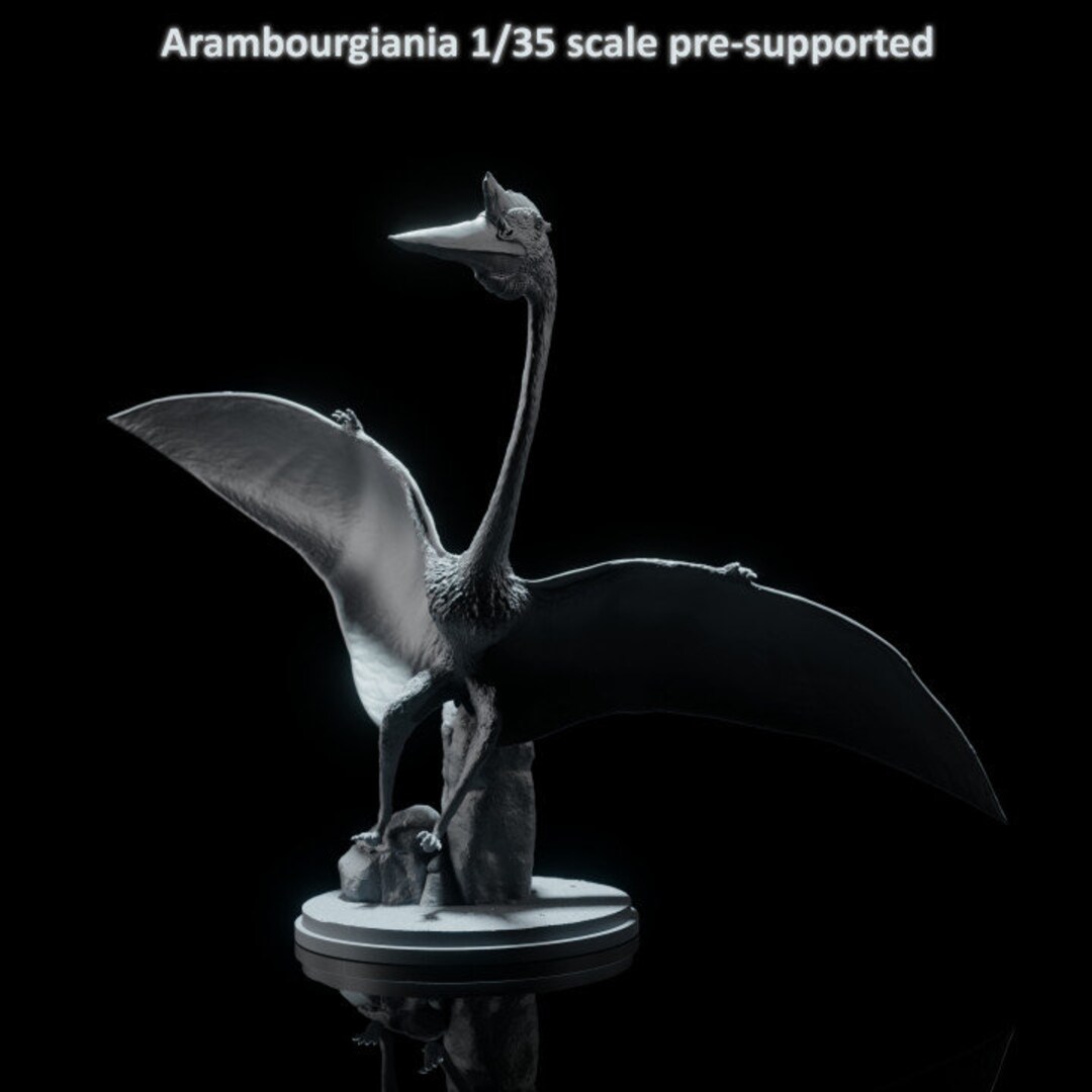 Arambourgiania Landing 1:35 Scale Model - Exceptional 3D Resin Printed ...