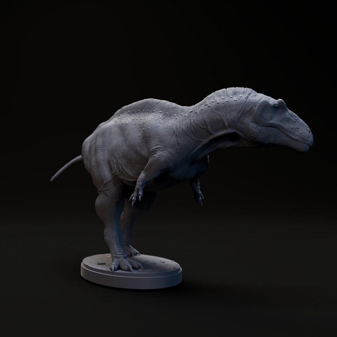 Acrocanthosaurus Model 1:35 Scale – 3D Resin Printed Dinosaur Miniature ...