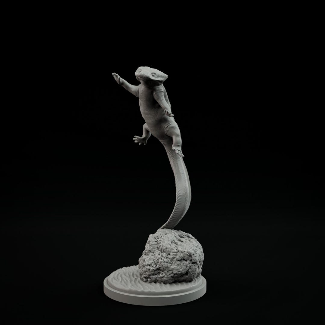 Diceratosaurus Floating 1:20 Scale - Exceptional 3D Resin Printed ...