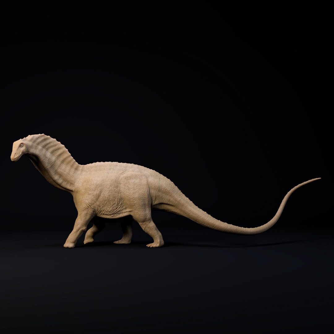 Amargasaurus Model – 3D Resin Printed Dinosaur Miniature, Tabletop ...