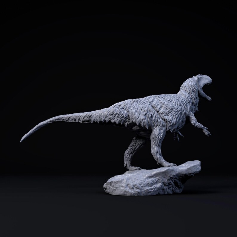 Yutyrannus Huali 3D Resin Dinosaur Model - 1:35 Scale Miniature - Etsy