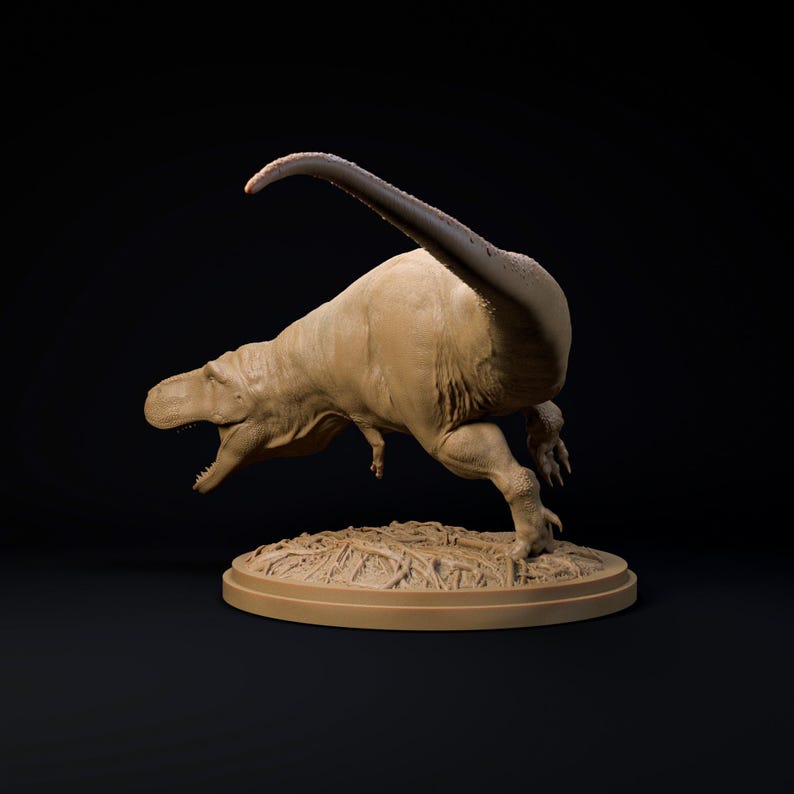 Tyrannosaurus Rex 32mm Scale Model - 3D Printed Resin Miniature - Etsy