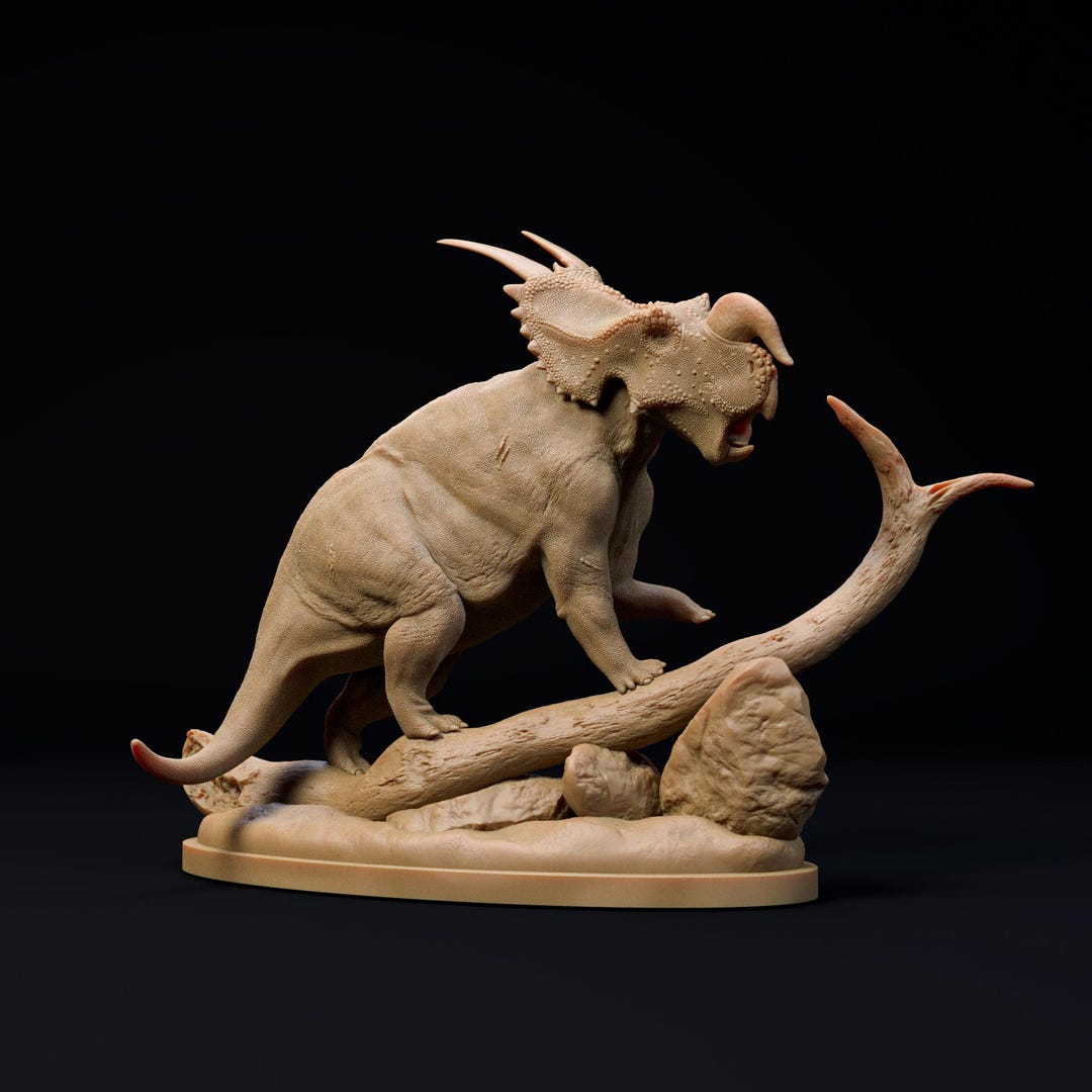 Einiosaurus Bull 1:35 Scale Model | Exceptional 3D Resin Printed ...