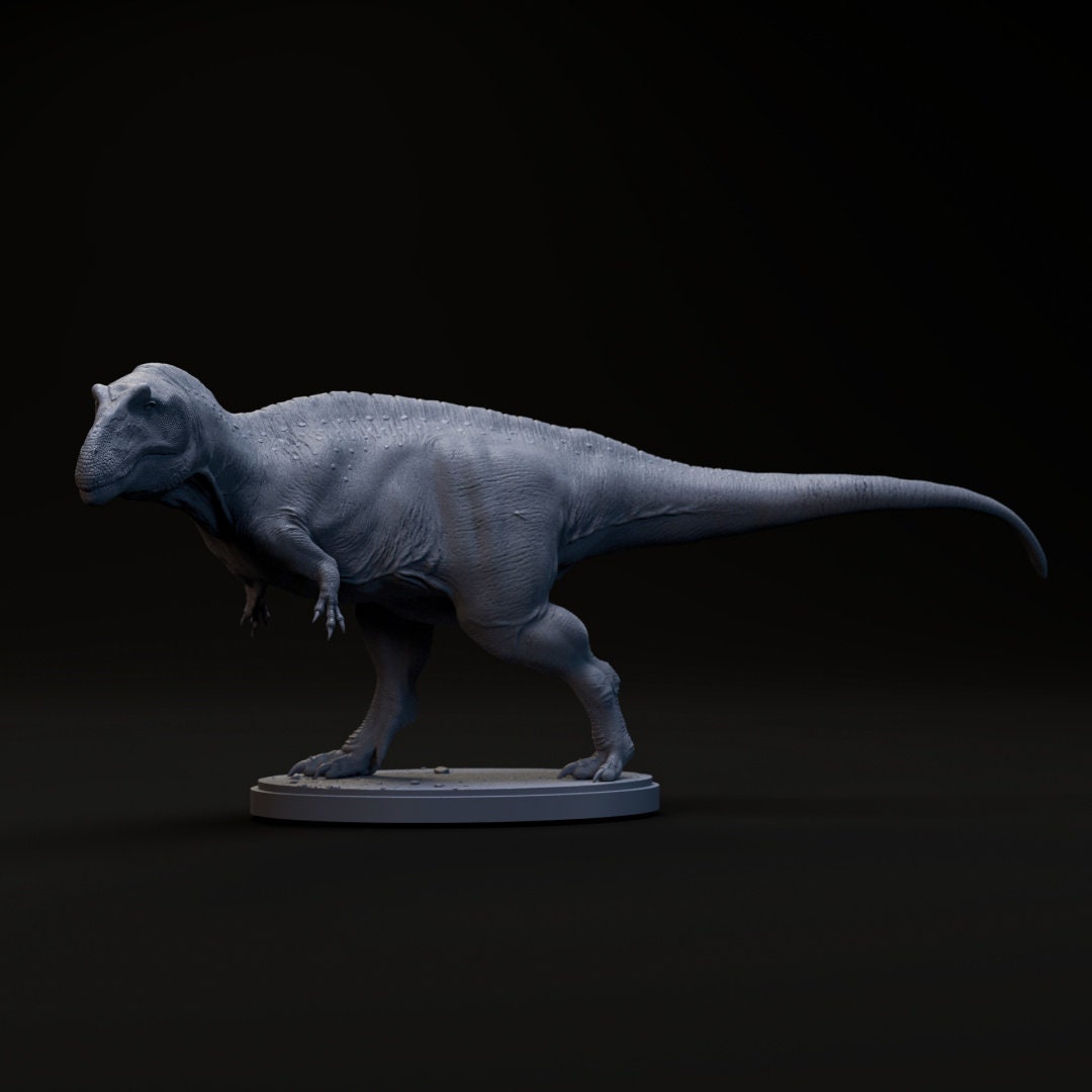 Acrocanthosaurus Model 1:35 Scale – 3D Resin Printed Dinosaur Miniature ...