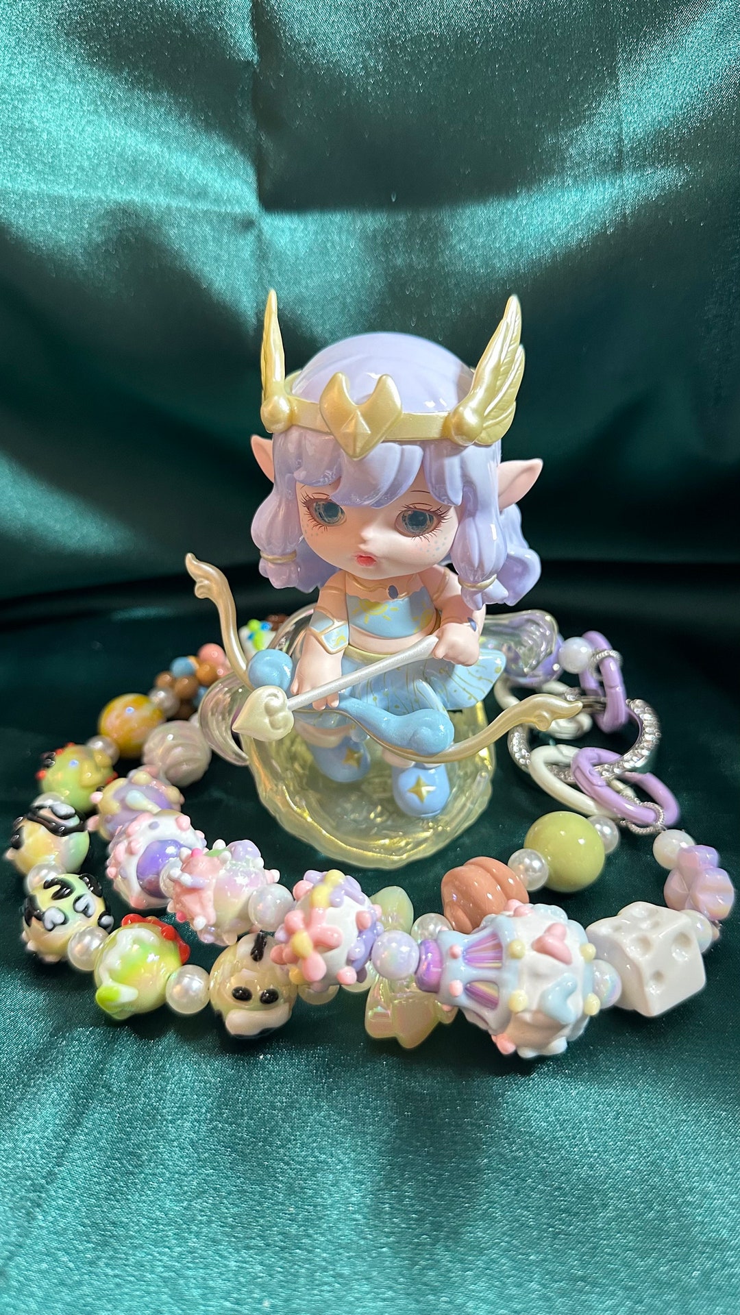 Flora Toy Figure Pop Mart handmade Table Decoration Key - Etsy