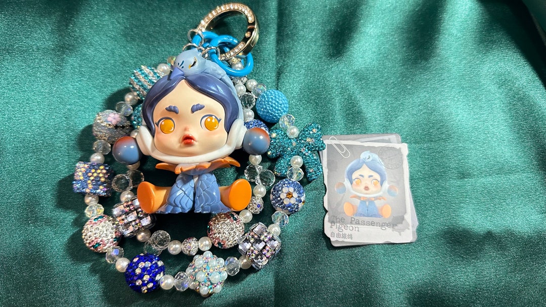 Skullpanda Toy Figure Pop Mart Handmade Collectible Art Toy Figurines ...