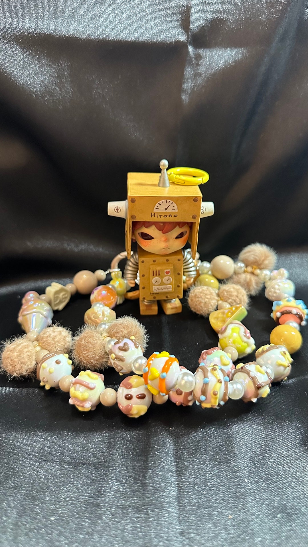 Hirono Toy Figure Pop Mart Handmade Collectible Art Toy Figurines Key ...