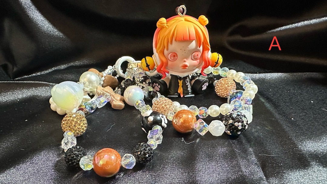 Skullpanda Toy Figure Pop Mart Handmade Collectible Art Toy Figurines ...