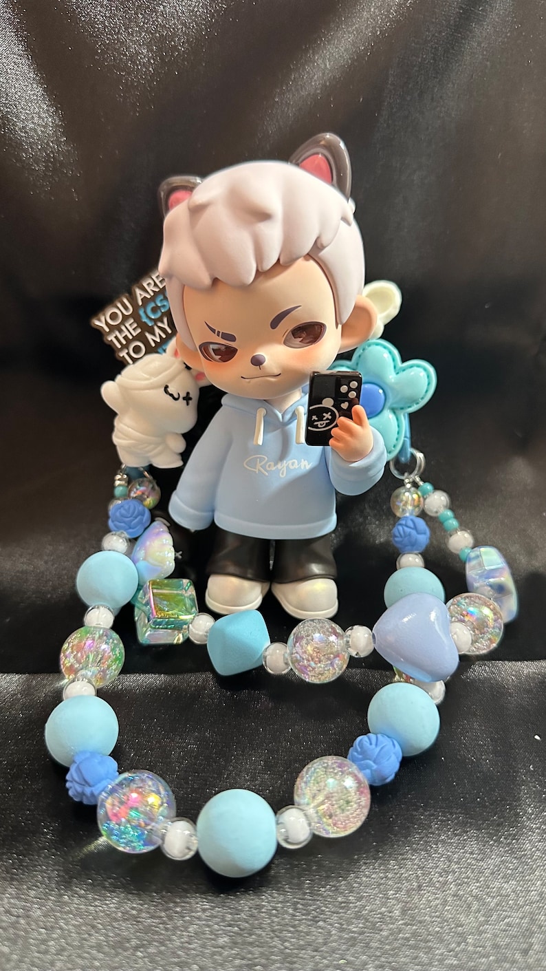 Rayan Toy Figure Pop Mart Handmade Collectible Art Toy Figurines Phone ...