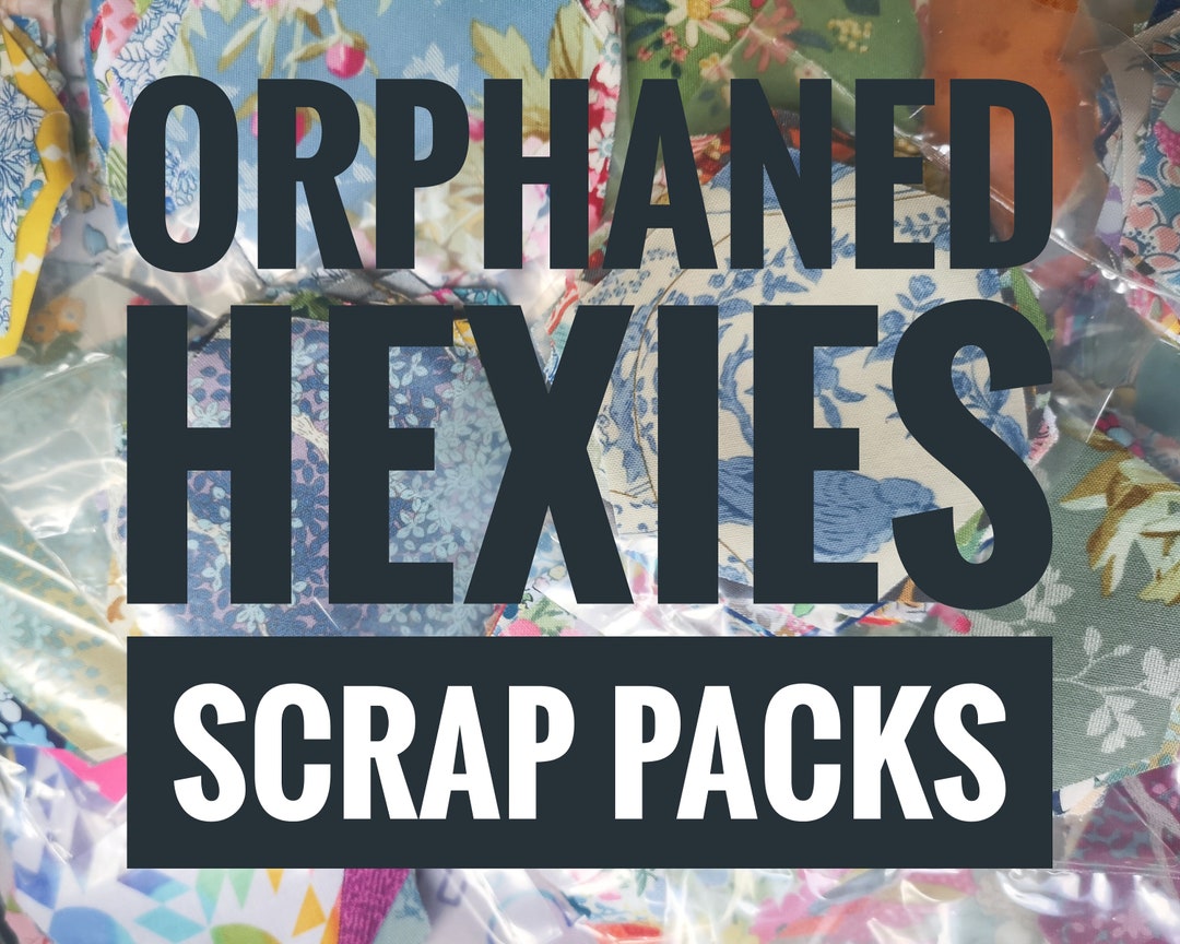 Precut Hexies Scrap Packs - Orphaned Hexies - Random Selection - Stash ...