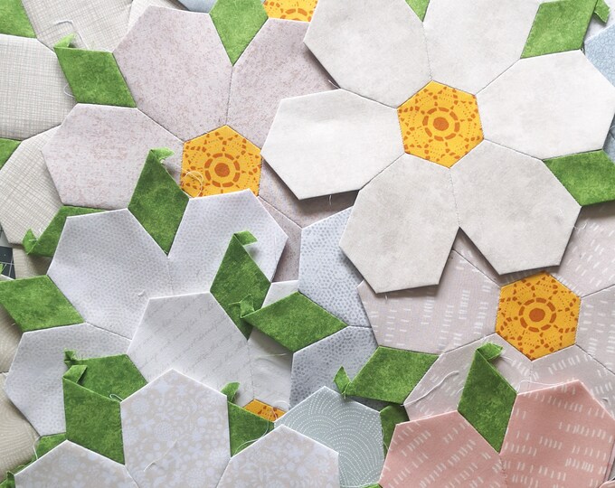 Bulk Pack - Pre-cut Geranium Paper Templates for English Paper Piecing ...