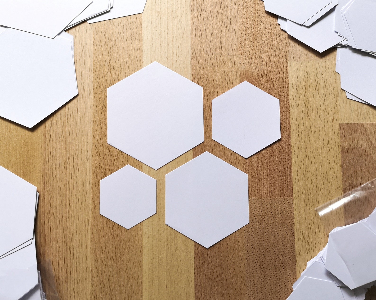 Precut Hexies Paper Templates for English Paper Piecing - EPP Hexagon ...