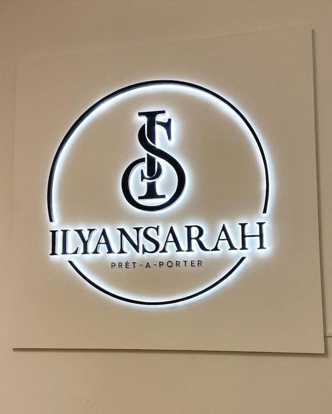 3D Metal Sign, Business Sign, Custom Backlit Sign, Indoor Sign, Custom ...