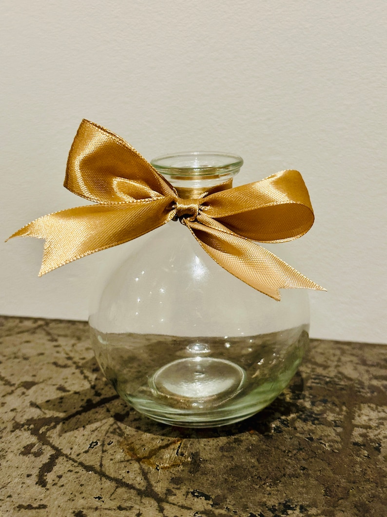 Glass Jar & Ribbon - Etsy UK