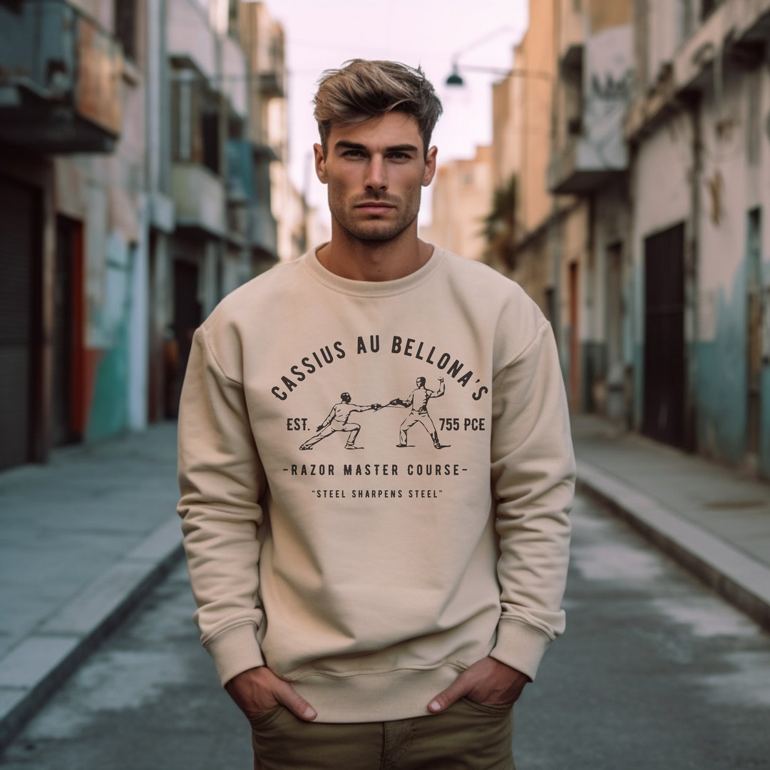 Cassius Razor Trainer Unisex Sweatshirt, Red Rising Merch, Red Rising ...