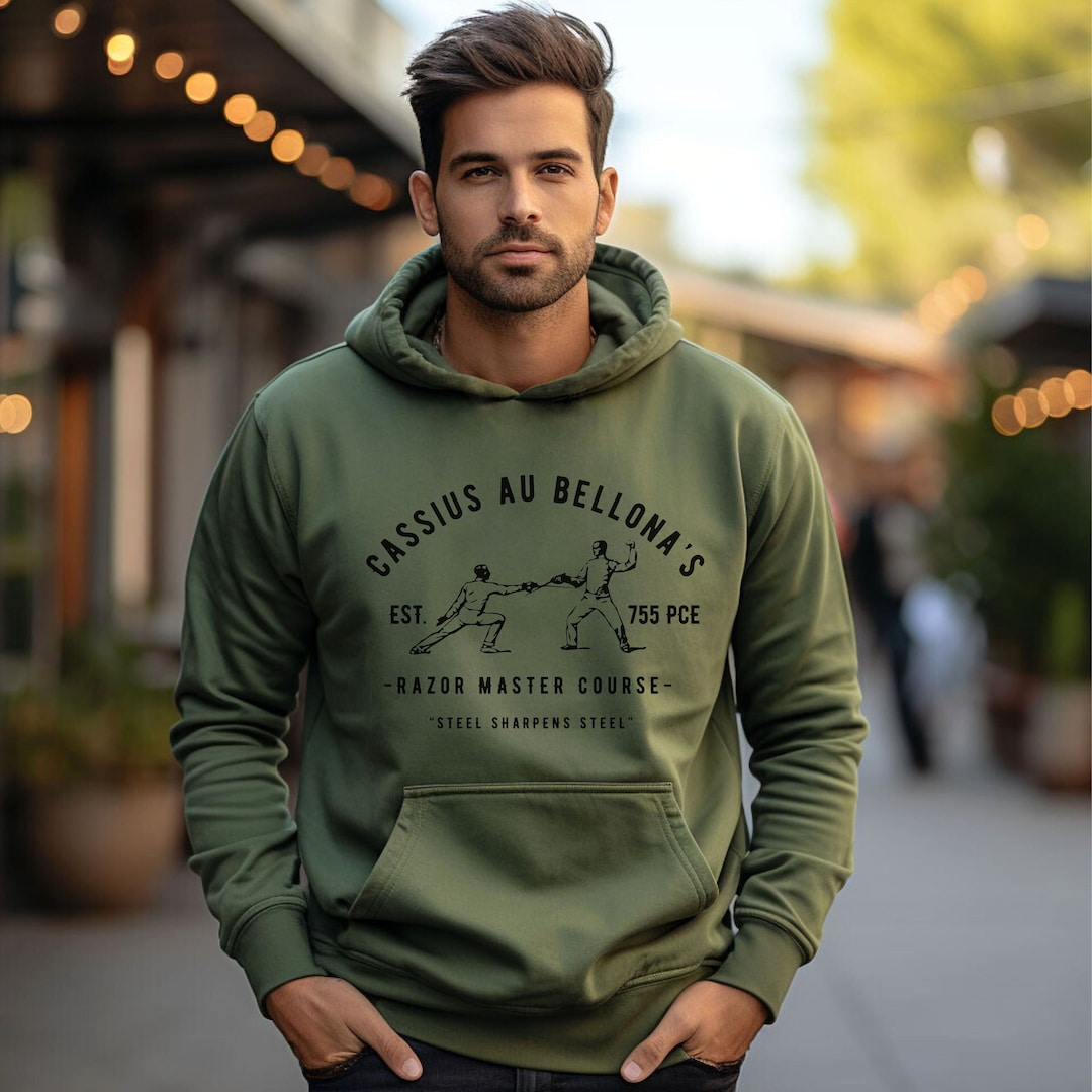 Cassius Razor Trainer Unisex Hoodie, Red Rising Merch, Red Rising ...