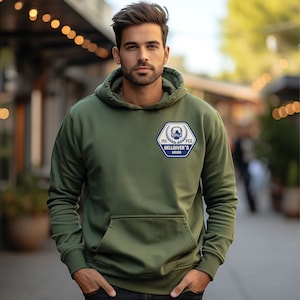 Helldiver's Union Hoodie, Red Rising Hoodie, Red Rising Merch, Red ...