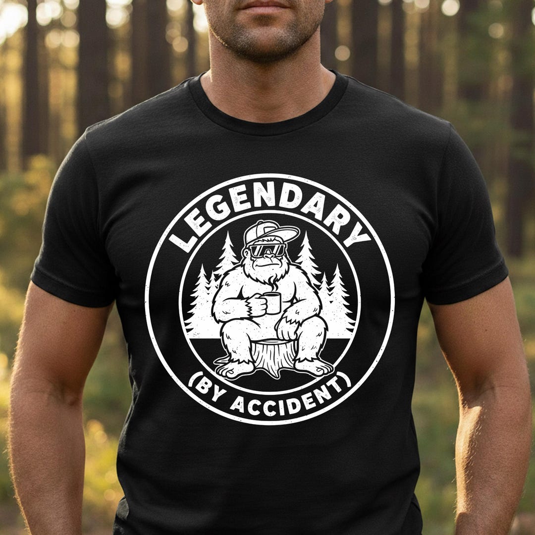 Funny Bigfoot Coffee PNG – Retro Sasquatch Design (digital Download) - Etsy