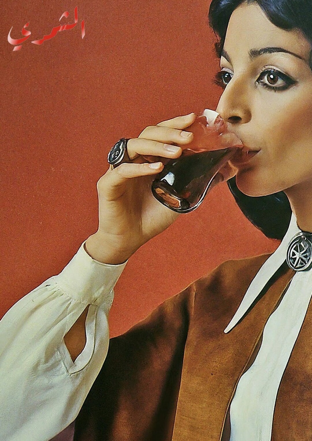 Vintage Ad, Arabic, Middle Eastern, Chai, 70s Midcentury Style Advert ...