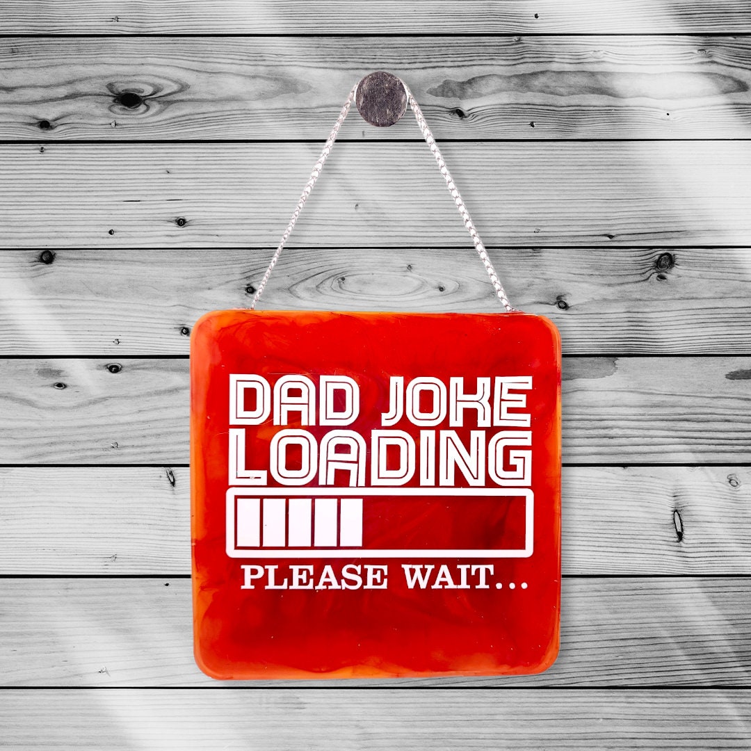 Dad Joke Men's Wall Art for Father's Day Gift, Gag Gift for Dad ...