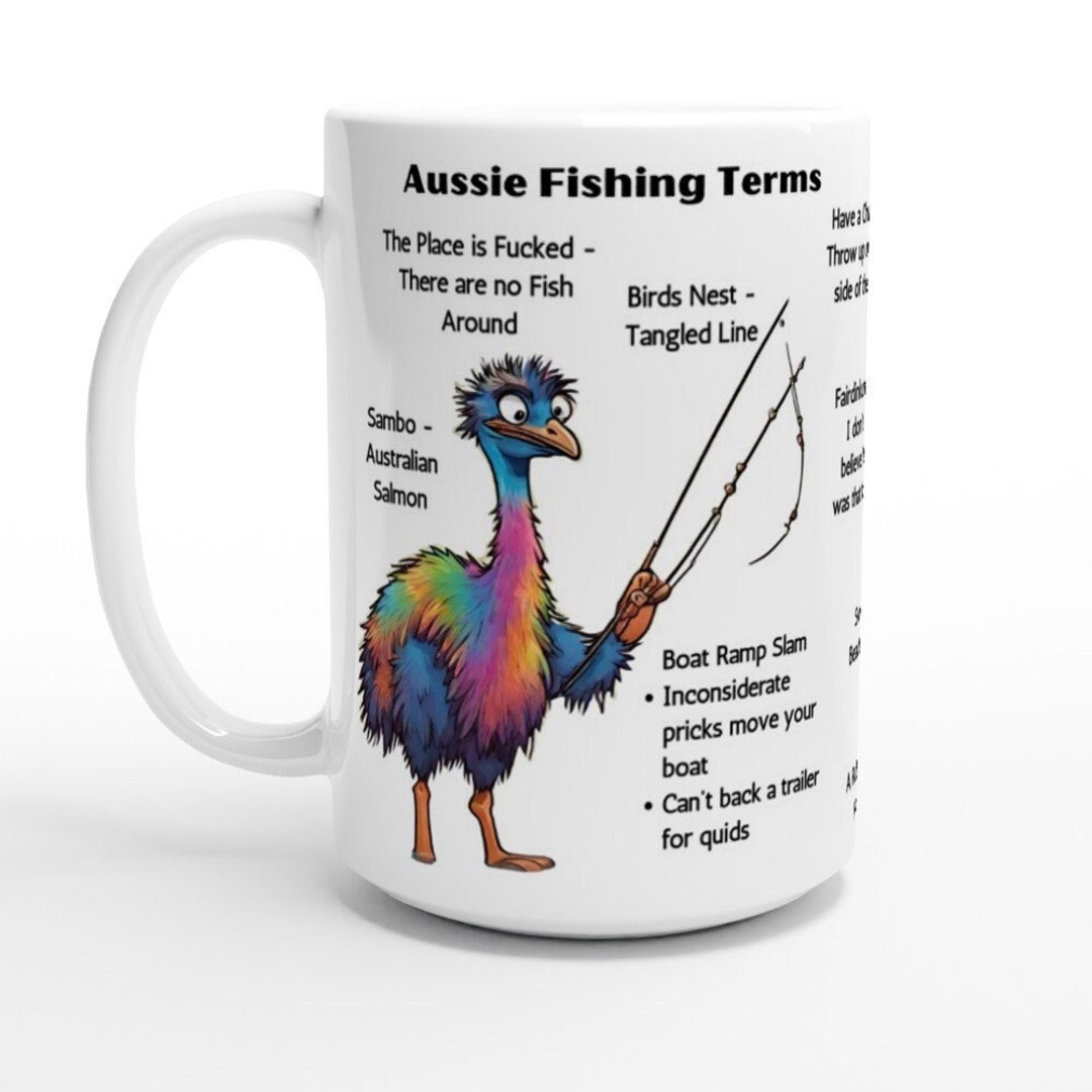 Gone Fishing Lingo Fishing Terms Fishing Gifts for Men - Etsy Australia