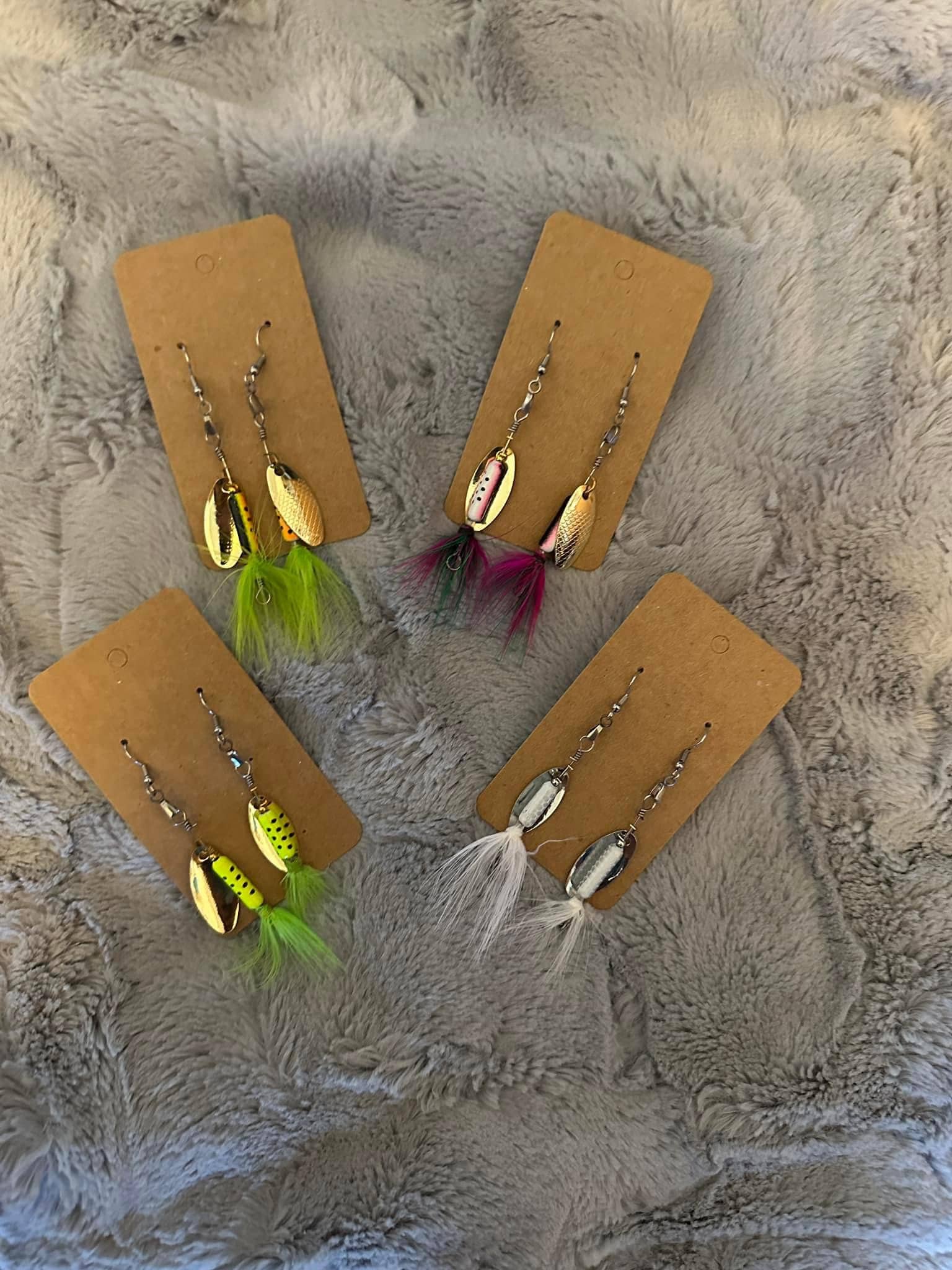 Fishing Lure Earrings - Etsy