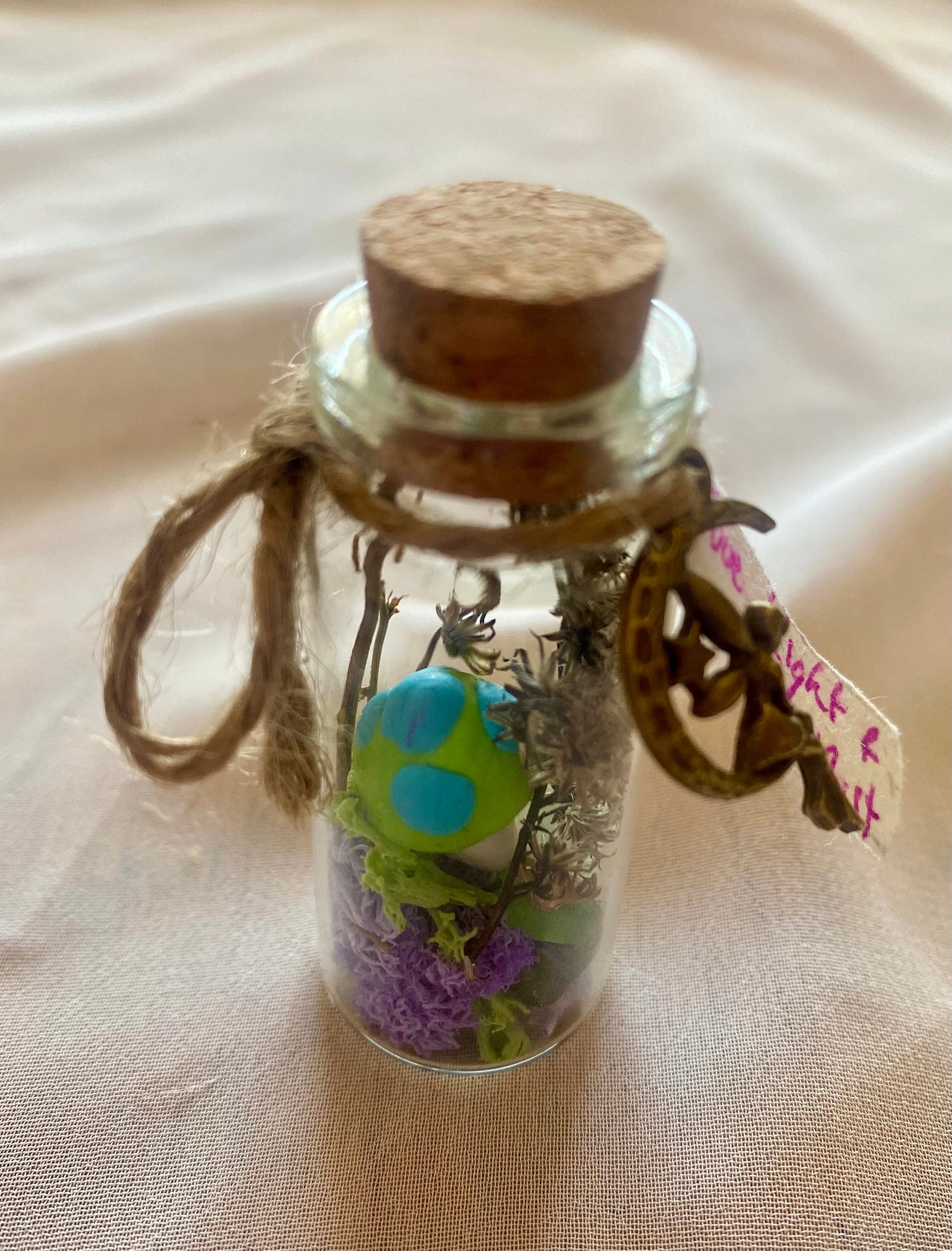 Enchanted Fairy Jar (large) | Crystals | Fairy |magical - Etsy