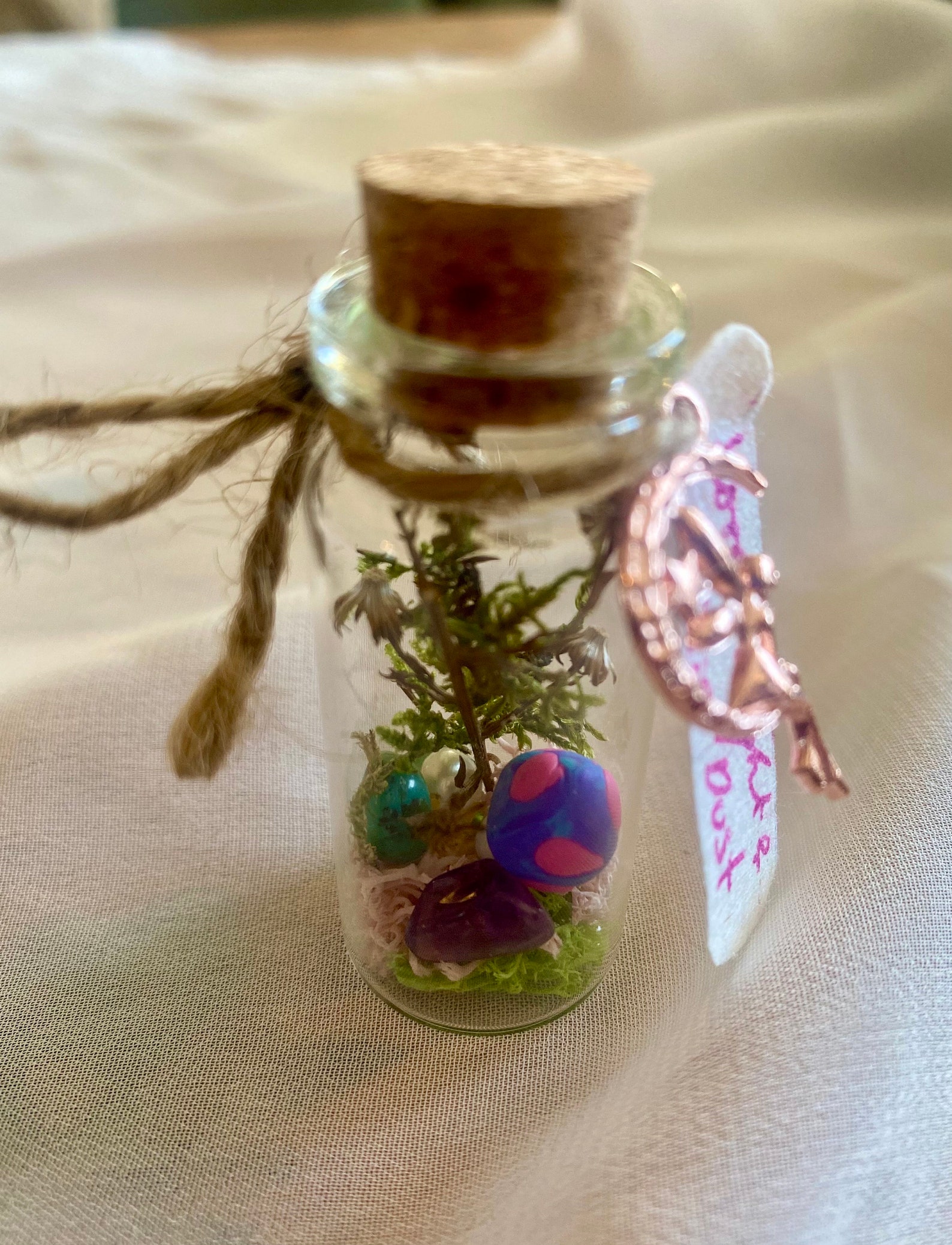 Enchanted Fairy Jar (large) | Crystals | Fairy |magical - Etsy