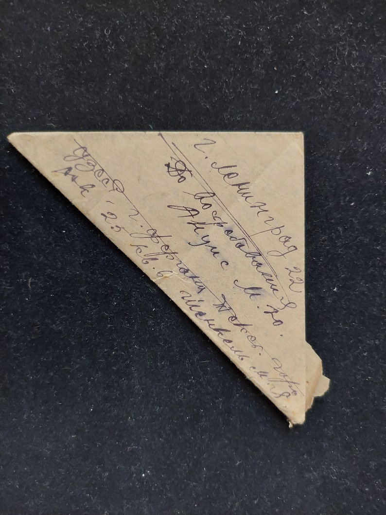 Soviet WW2 Original 1940s Correspondence Letters to Leningrad From ...