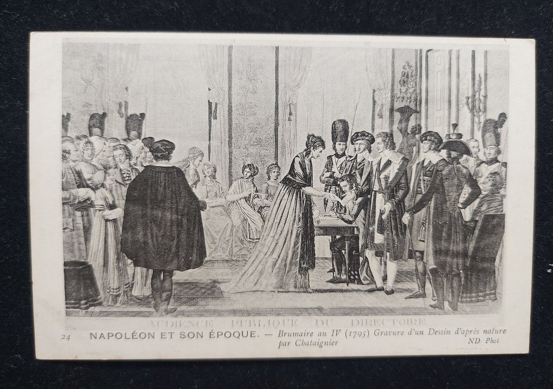 Authentic Napoleon Bonaparte Postcard, Napoleon Reign Print, French ...