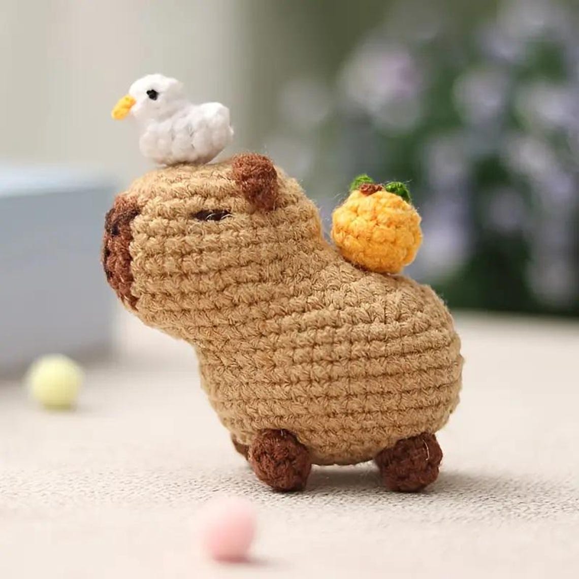 Cute Capybara Amigurumi Crochet Kit for Beginners, DIY Craft Gift - Etsy