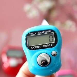 Handheld Digital Row Counter: Knitting Crochet LCD Display - Etsy