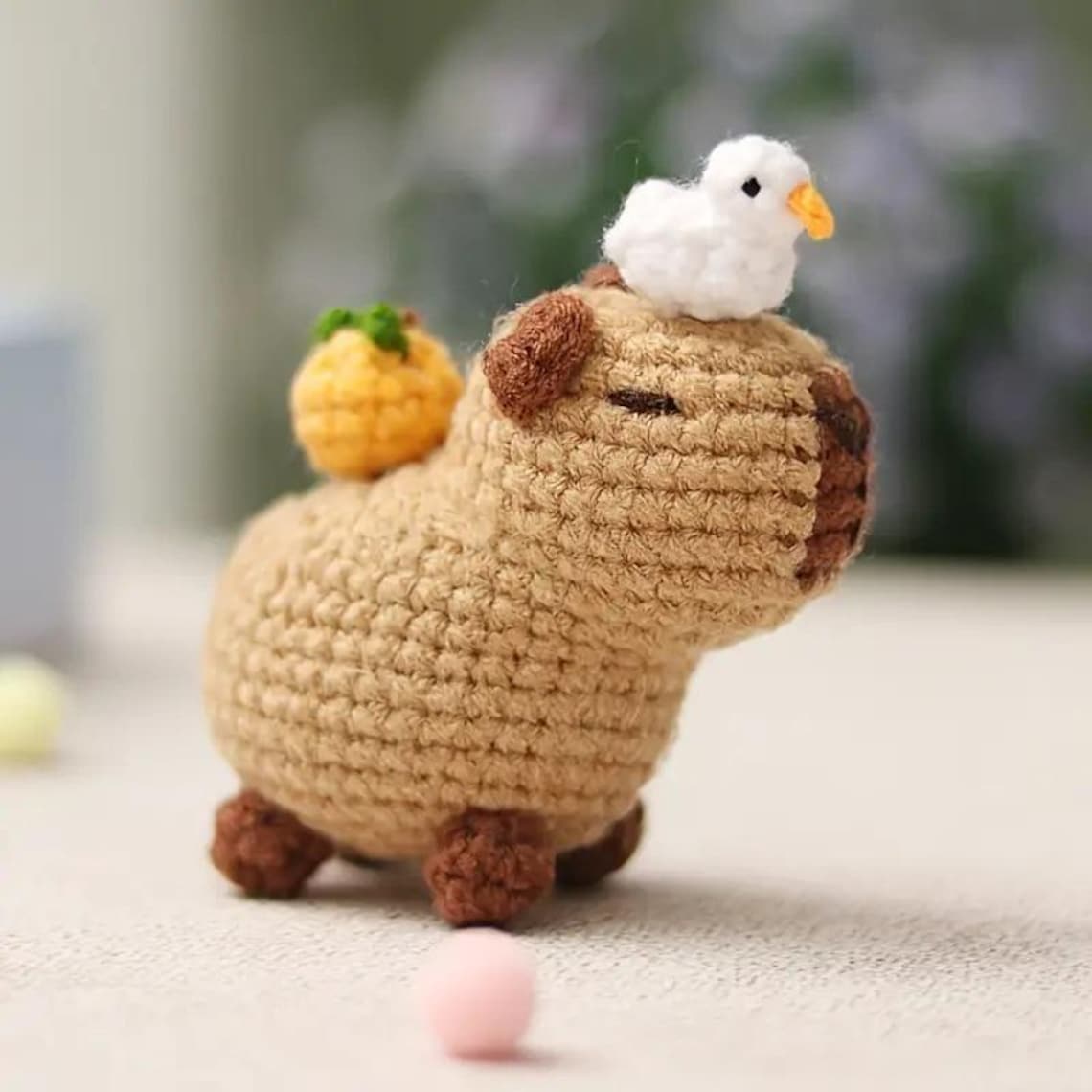 Cute Capybara Amigurumi Crochet Kit for Beginners, DIY Craft Gift - Etsy
