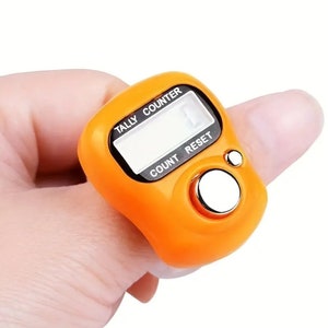 Handheld LED Digital Row Counter, 1pc, Resettable 5 LCD Electronic ...