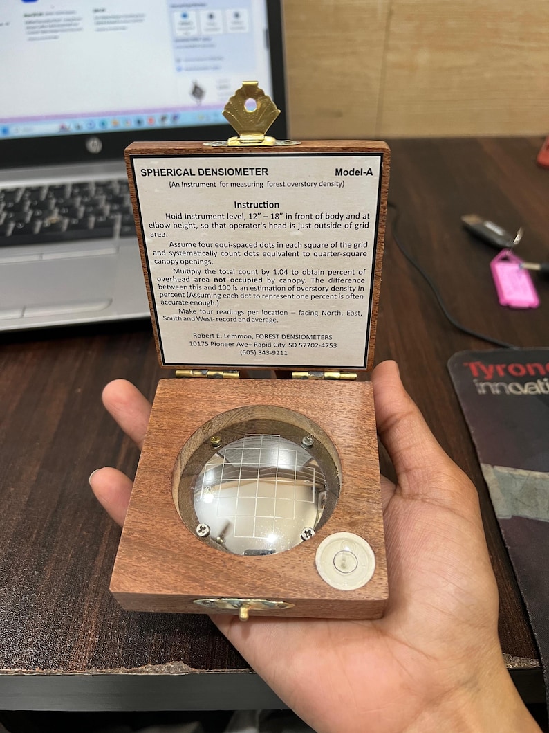 Spherical Densitometer: Forestry Tool for Overstory Density - Etsy