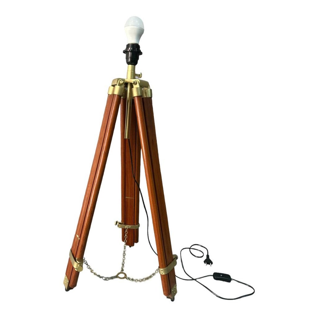Tripod Floor Lamp Tripod Floor Lamp Wooden Industrial Tripod Floor Lamp ...
