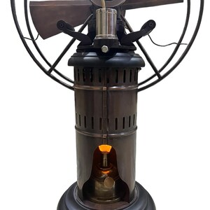 Kerosene Oil Steam Fan | Working Collectible Stirling Engine Steampunk ...