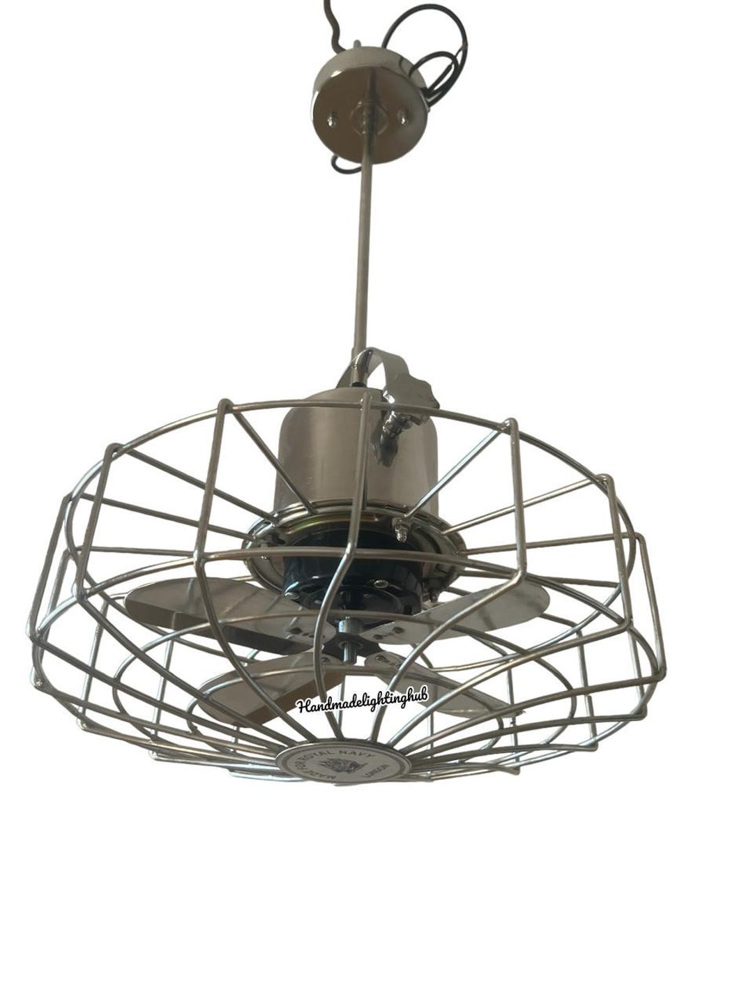 Ceiling Pedestal Fan Unique Silver Home Décor Accent, Wall & Ceiling ...