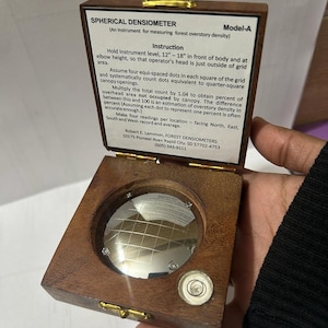 Spherical Densitometer: Forestry Tool for Overstory Density - Etsy