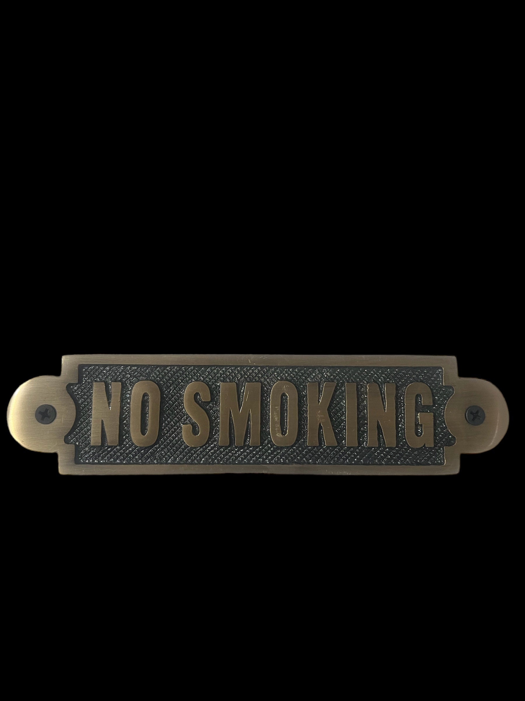 Brass Door Signs-private,staffonly,no Smoking,bath Room,welcome-solid ...