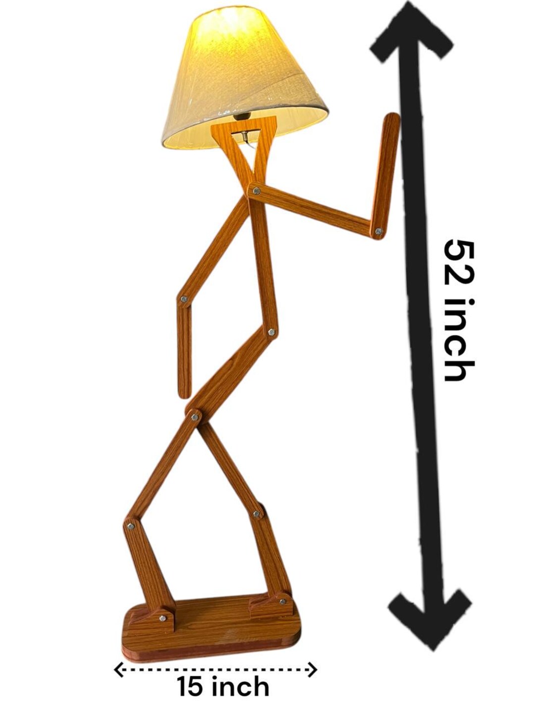 Human-shaped Floor Lamp Design Sculptural Floor Lamp for Bedroom Lamp ...