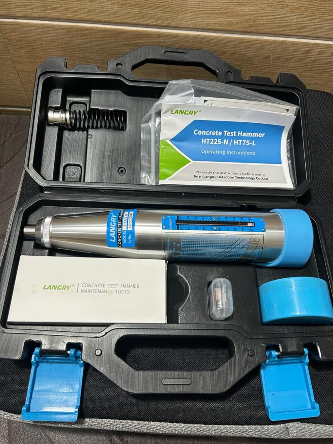 Schmidt Rebound Test Hammer | Concrete Hardness Tester | Professional ...