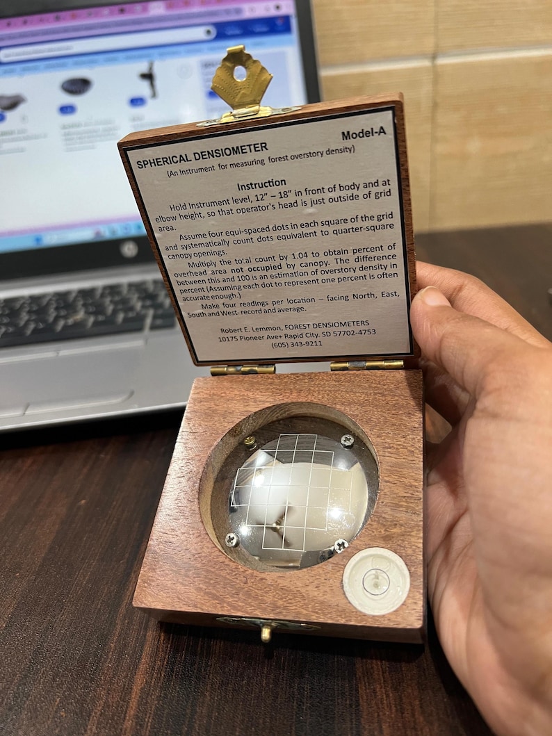 Spherical Densitometer: Forestry Tool for Overstory Density - Etsy