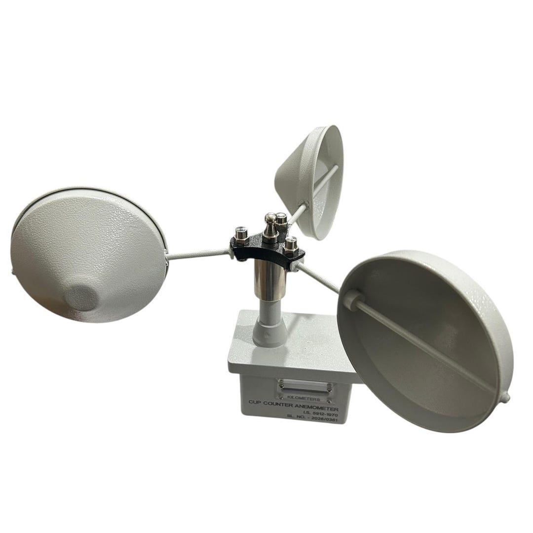 Cup Anemometer With Counter | Wind Speed Measurement Instrument ...
